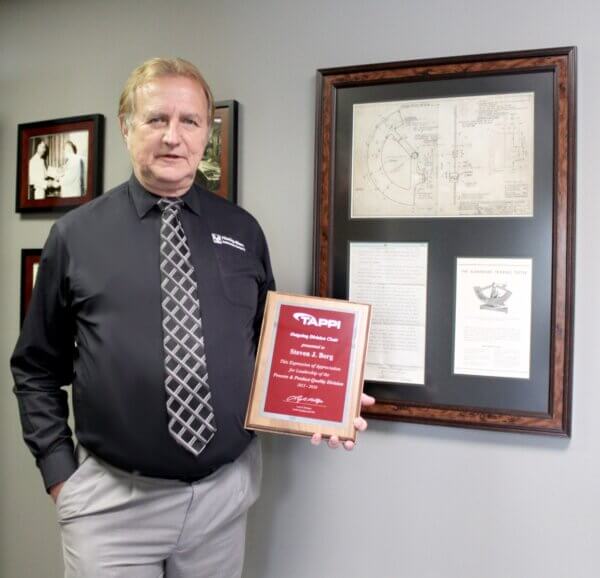Steven Berg's Commitment to TAPPI Leadership - Thwing Albert