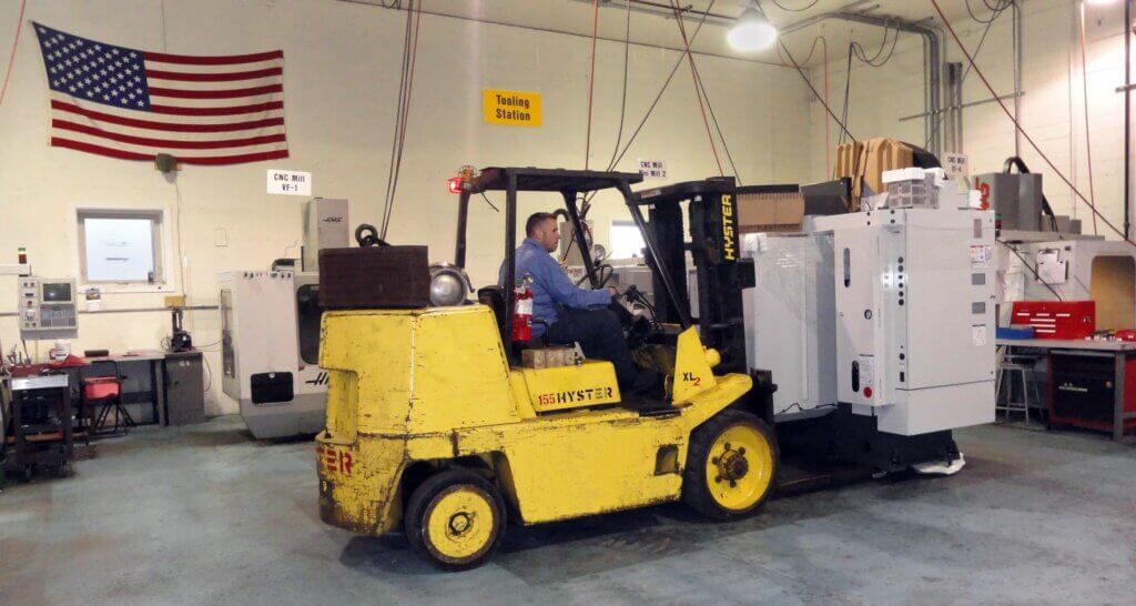 Upgraded Manufacturing Capabilities with New CNC Machine