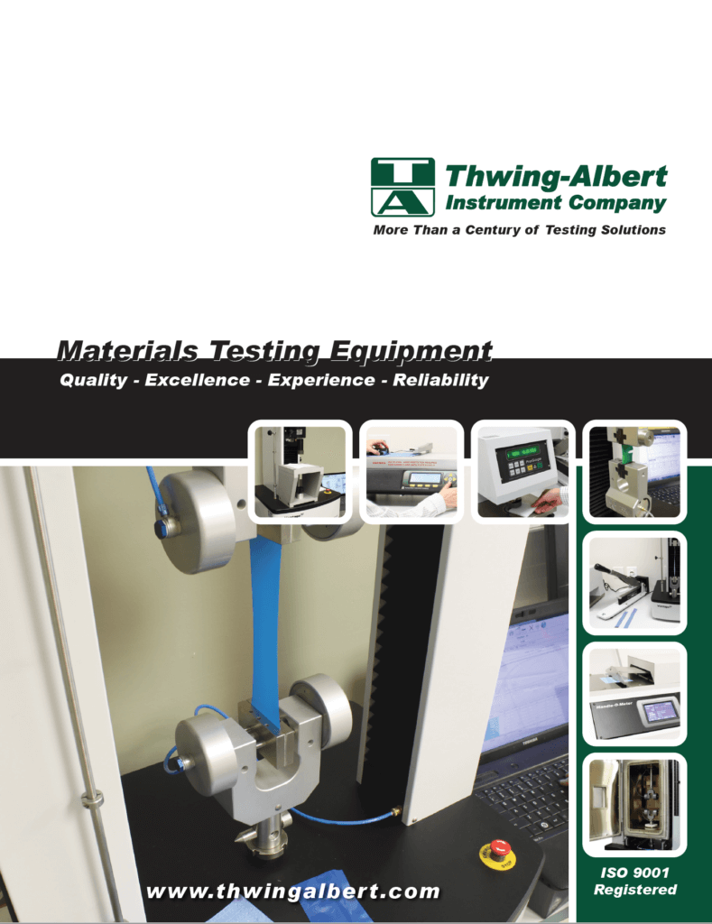 Download Our Catalog - Thwing Albert