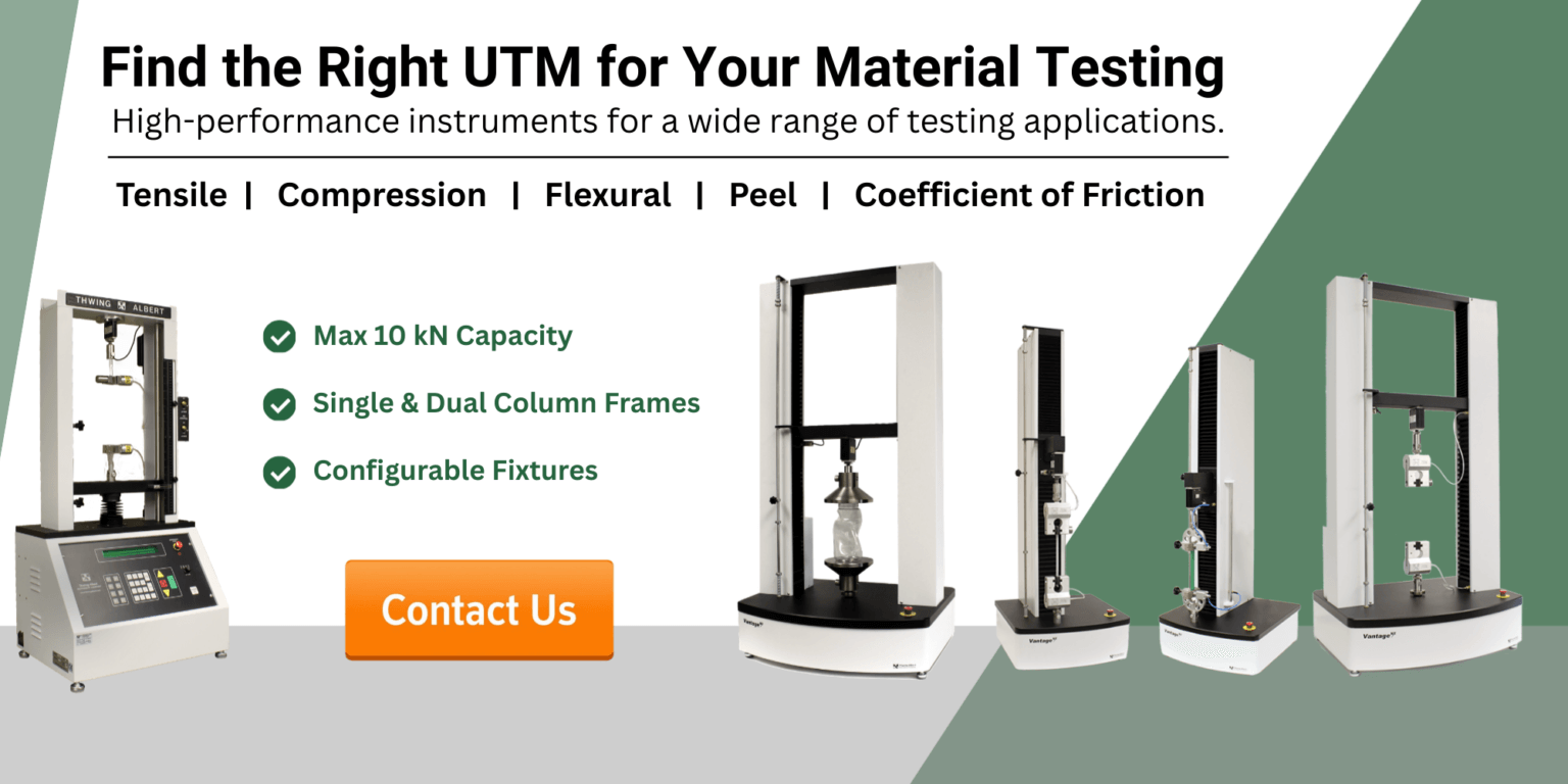 Different Types of Universal Testing Machines | Thwing-Albert